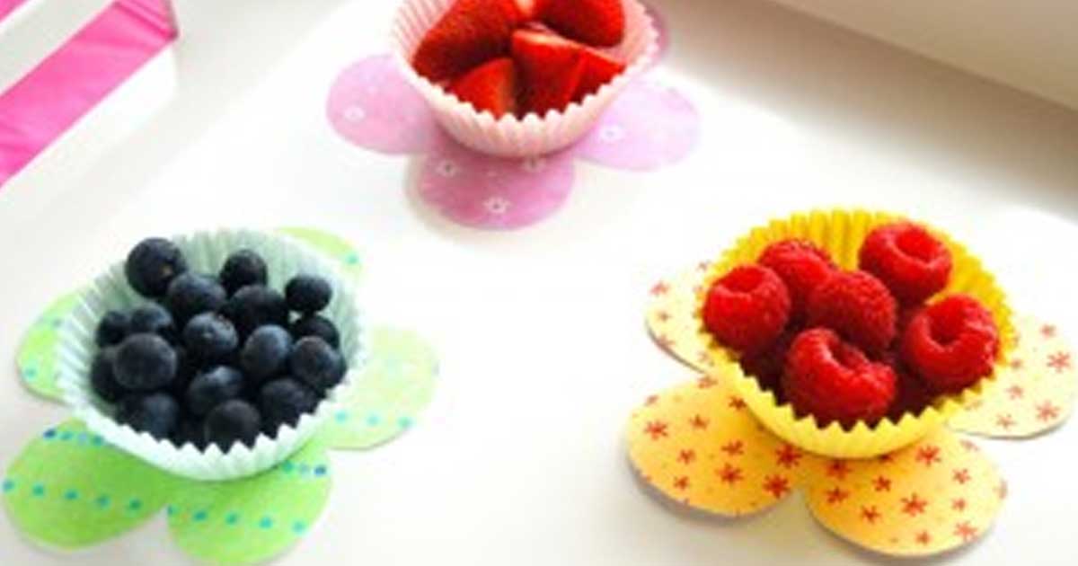 Flower Snacks: A Great Snack Idea - Kids Snack Ideas – zak.com