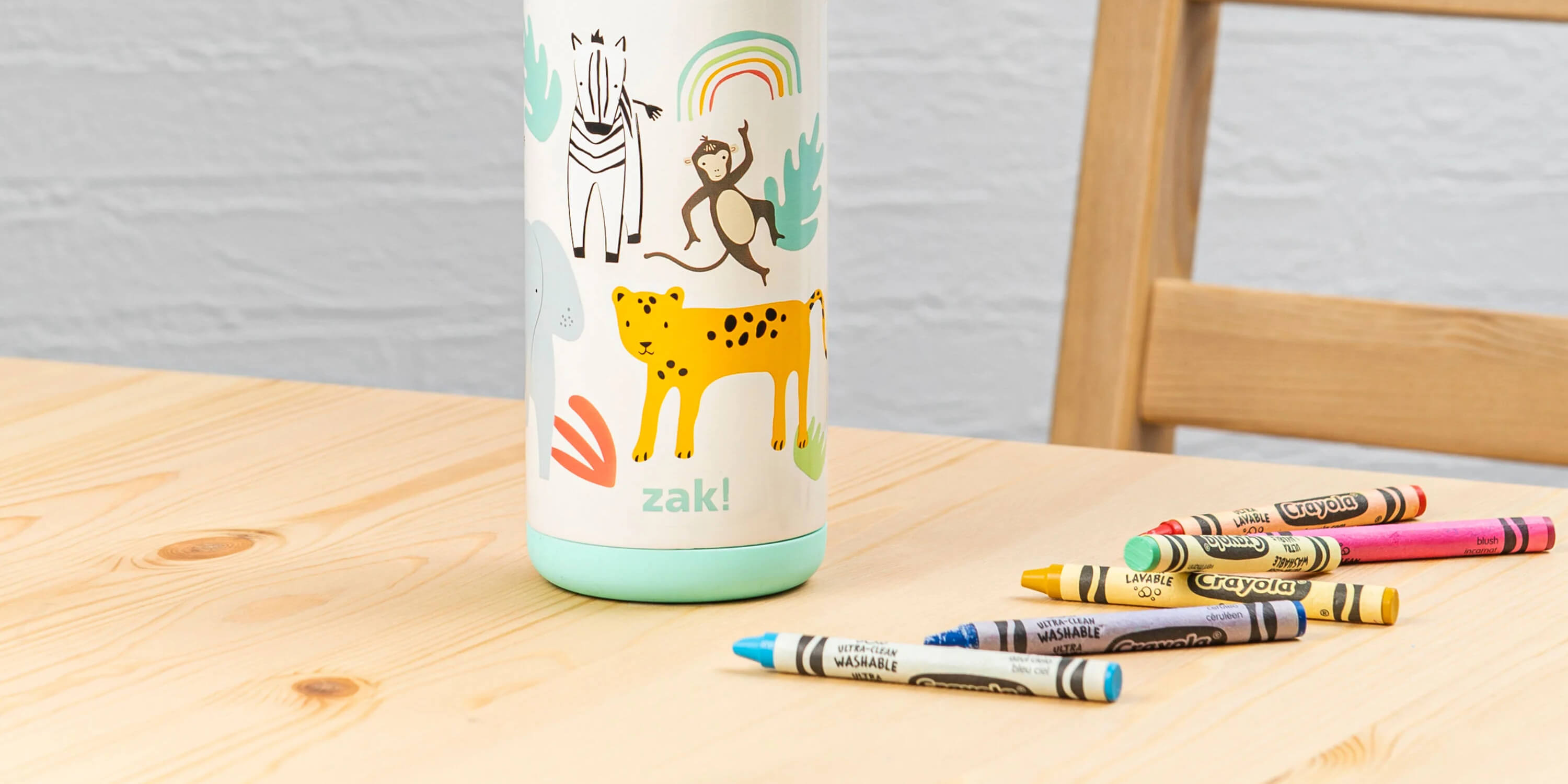 Kids Water Bottle for School - Leakproof & Fits in Backpack – zak.com