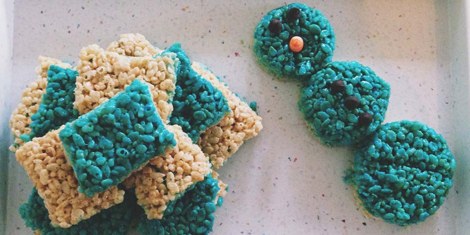 Disney's Frozen Themed Rice Krispy Treats Recipe – zak.com