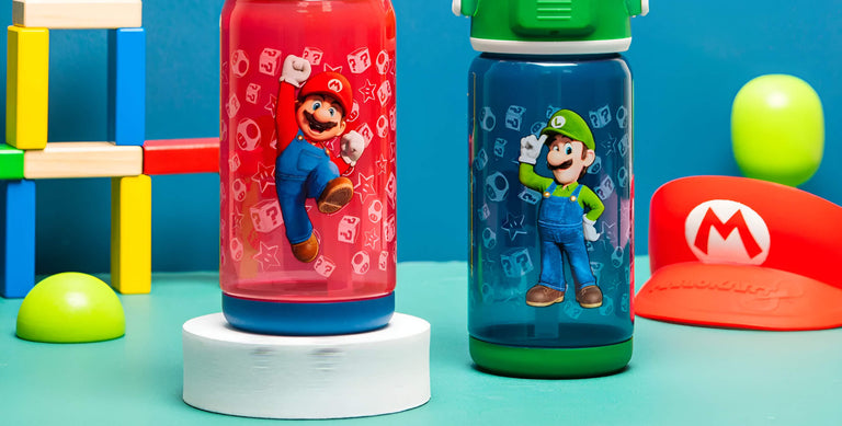 Power Up Hydration: The Super Mario Water Bottle – zak.com