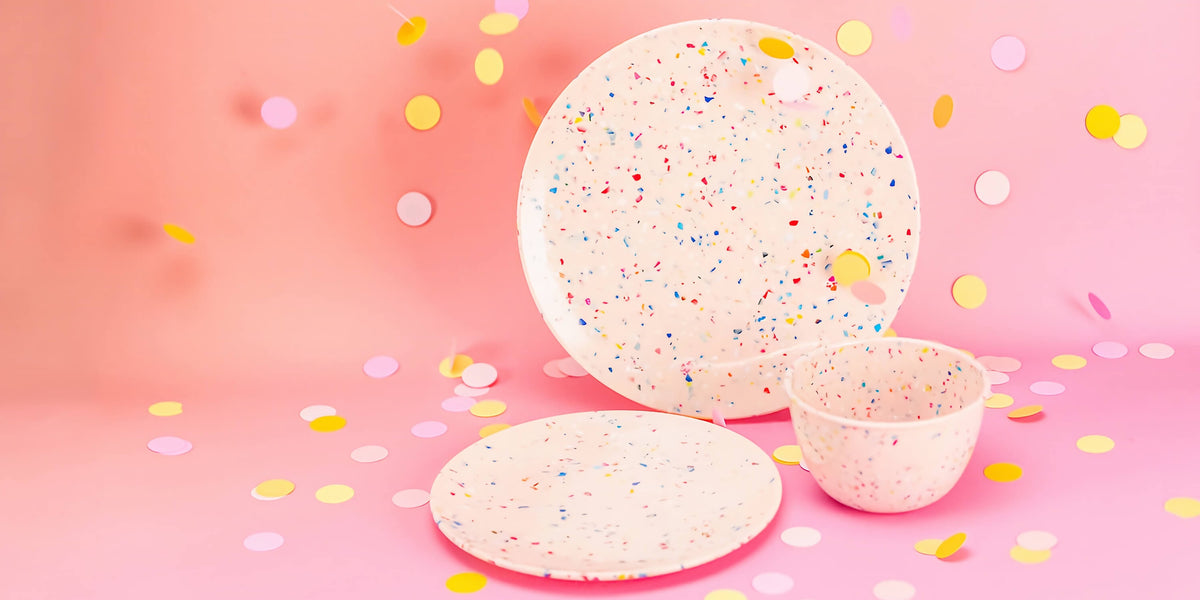 Exclusive Durable Confetti Melamine Dinnerware – zak.com