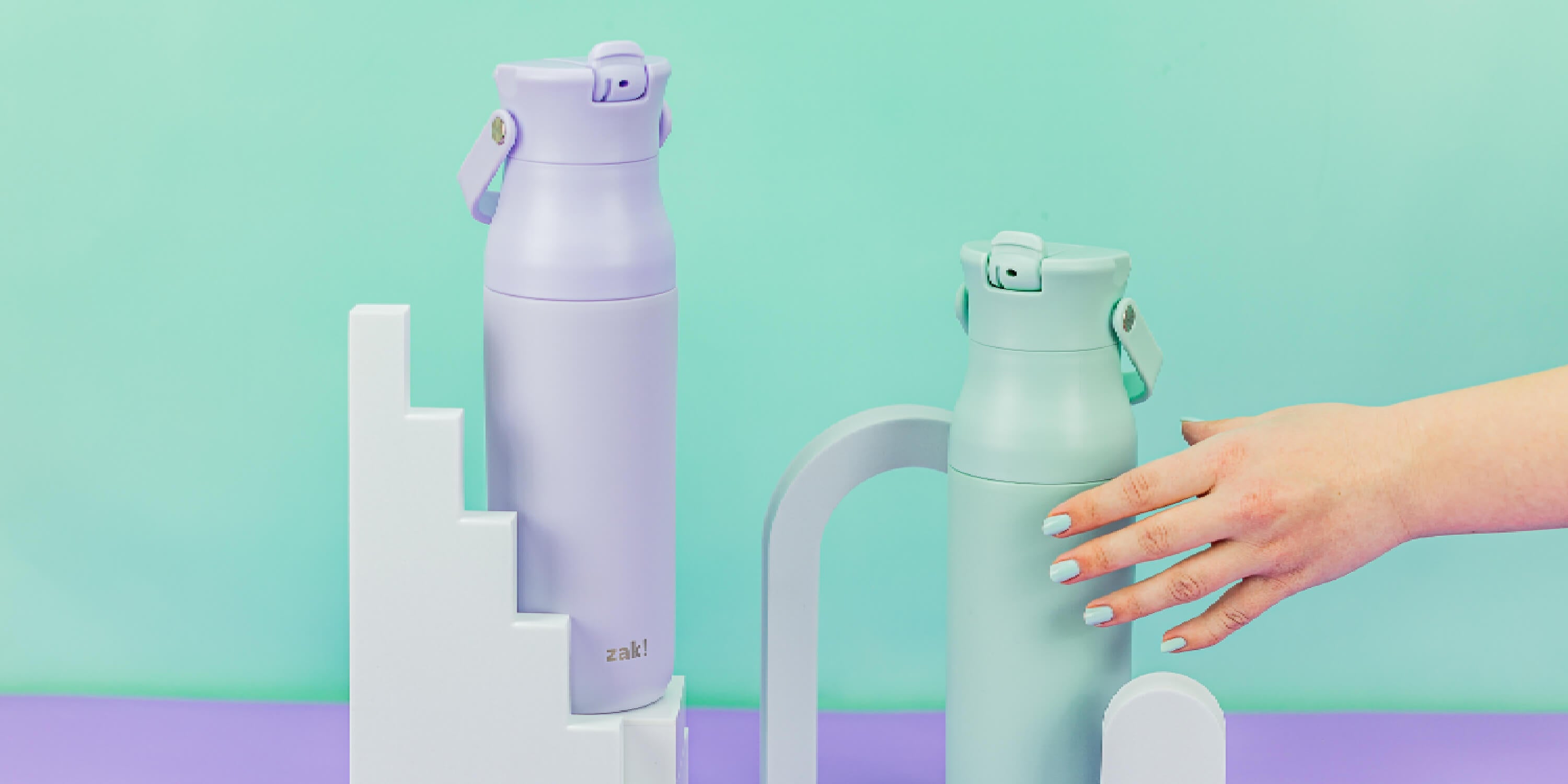 Harmony Recycled Stainless Steel Water Bottles#N#– zak.com