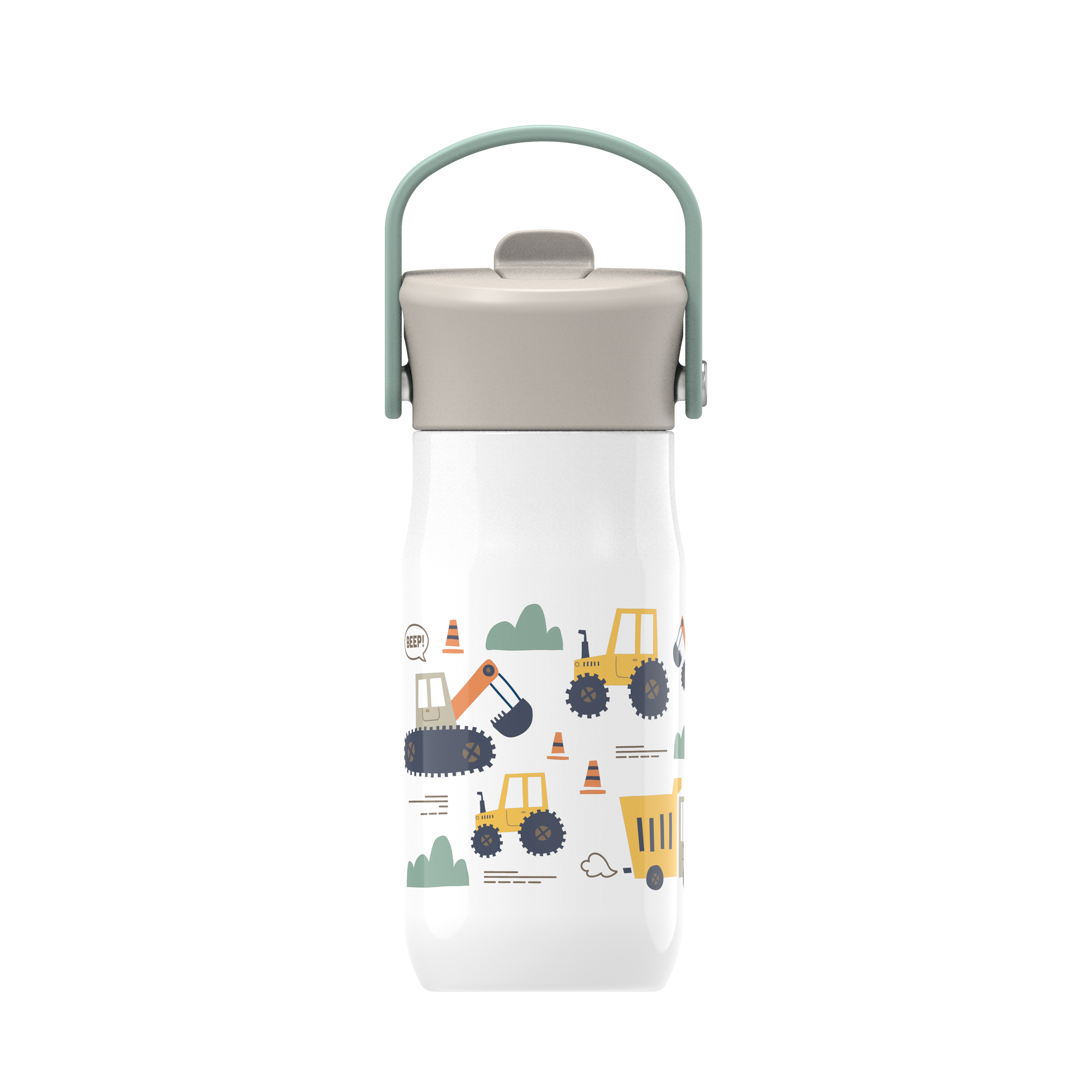Harmony Kids Straw Water Bottle - Construction, 14 ounces – zak.com