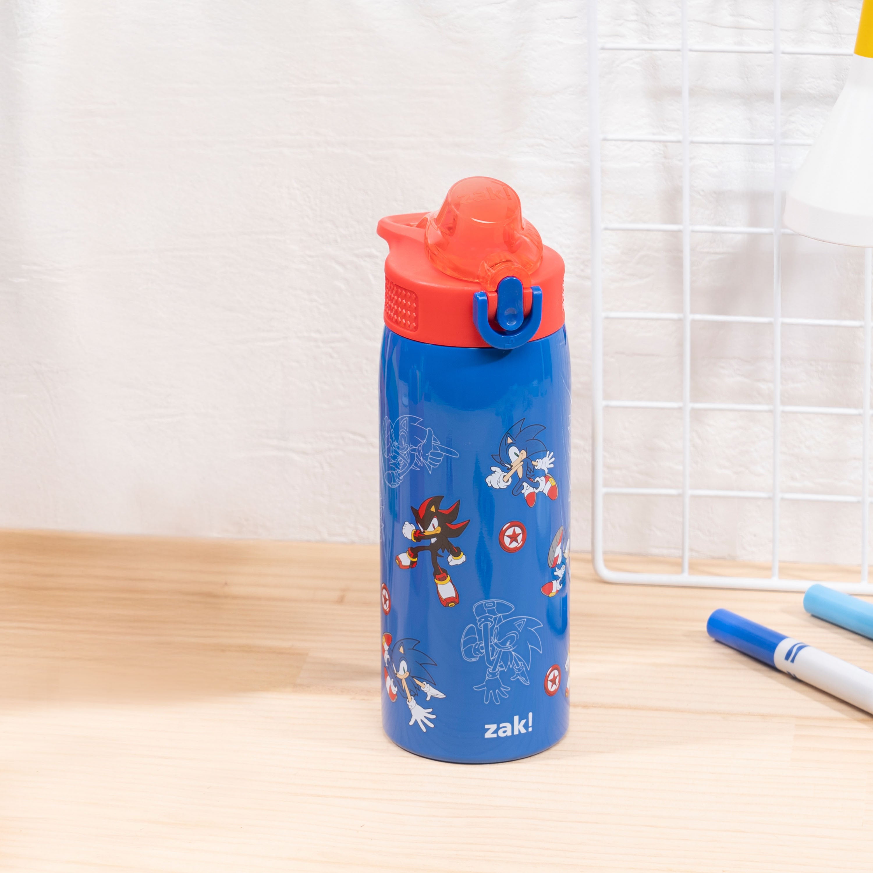 Sonic the Hedgehog Water Bottle - Stainless Steel, 19 oz. – zak.com
