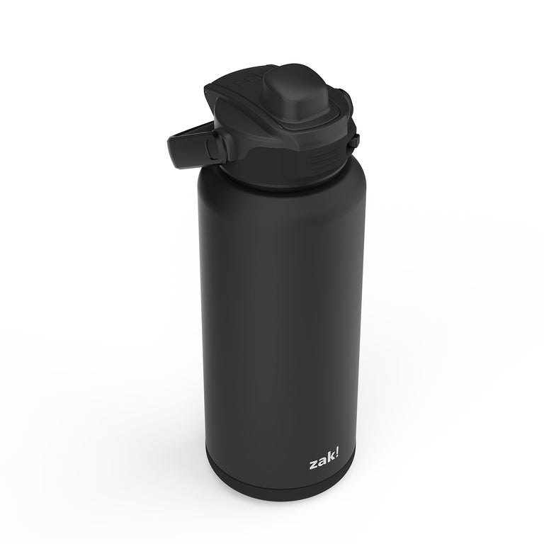 Beacon Water Bottle with Covered Spout - Ebony, 32 ounces – zak.com