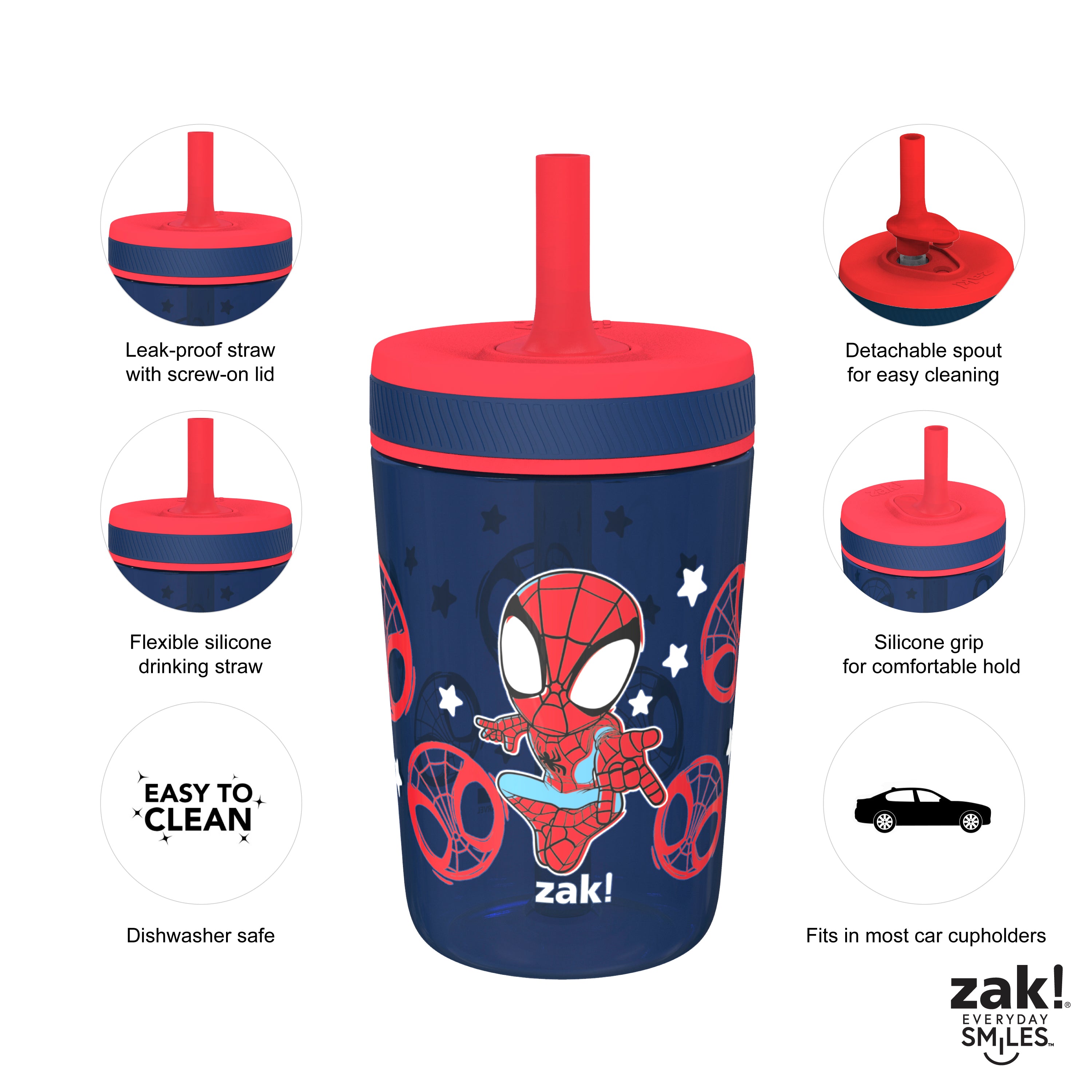 Exclusive Marvel Water Bottle for Kids – zak.com