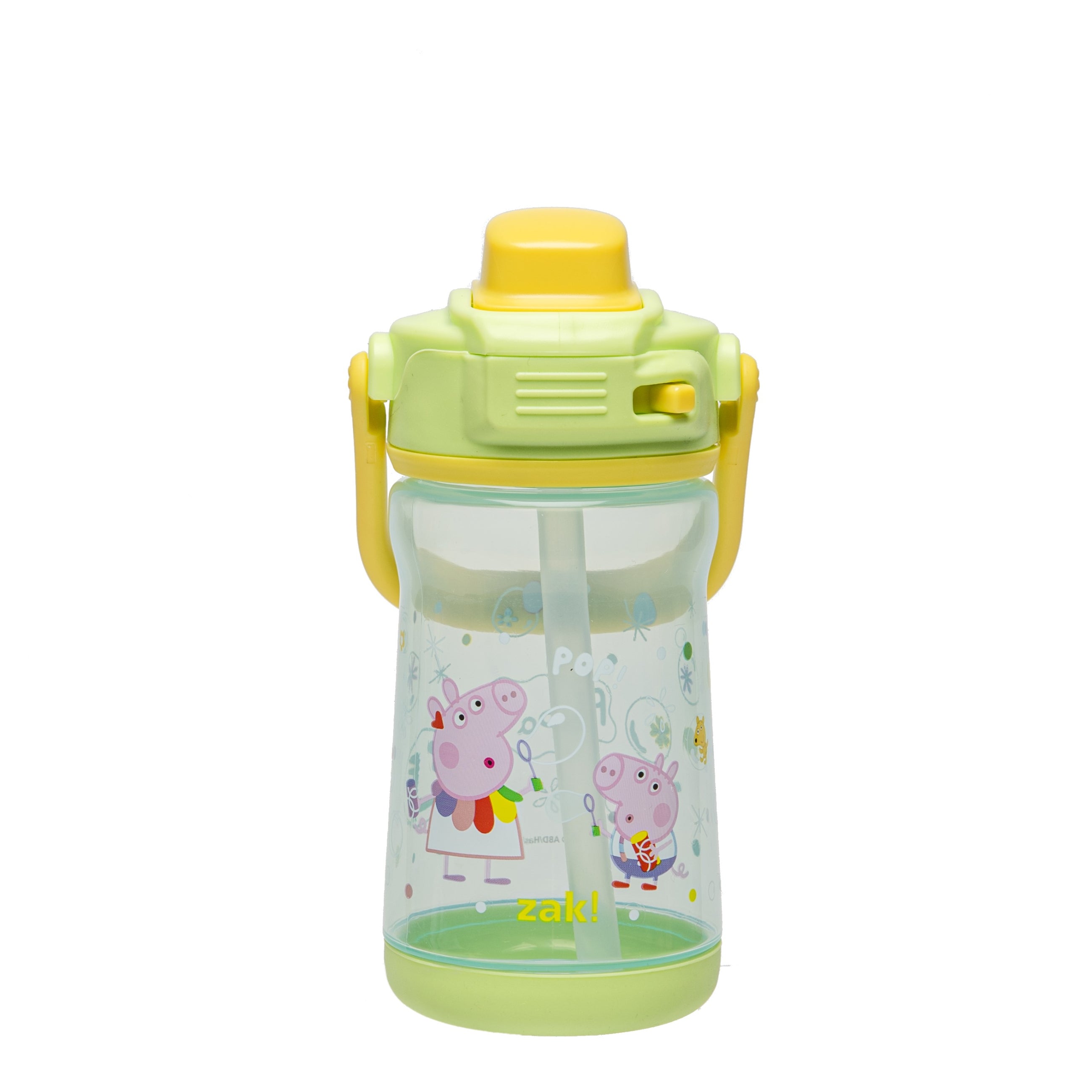 Kids Covered Spout Water Bottle - Peppa Pig, 12 ounces – zak.com